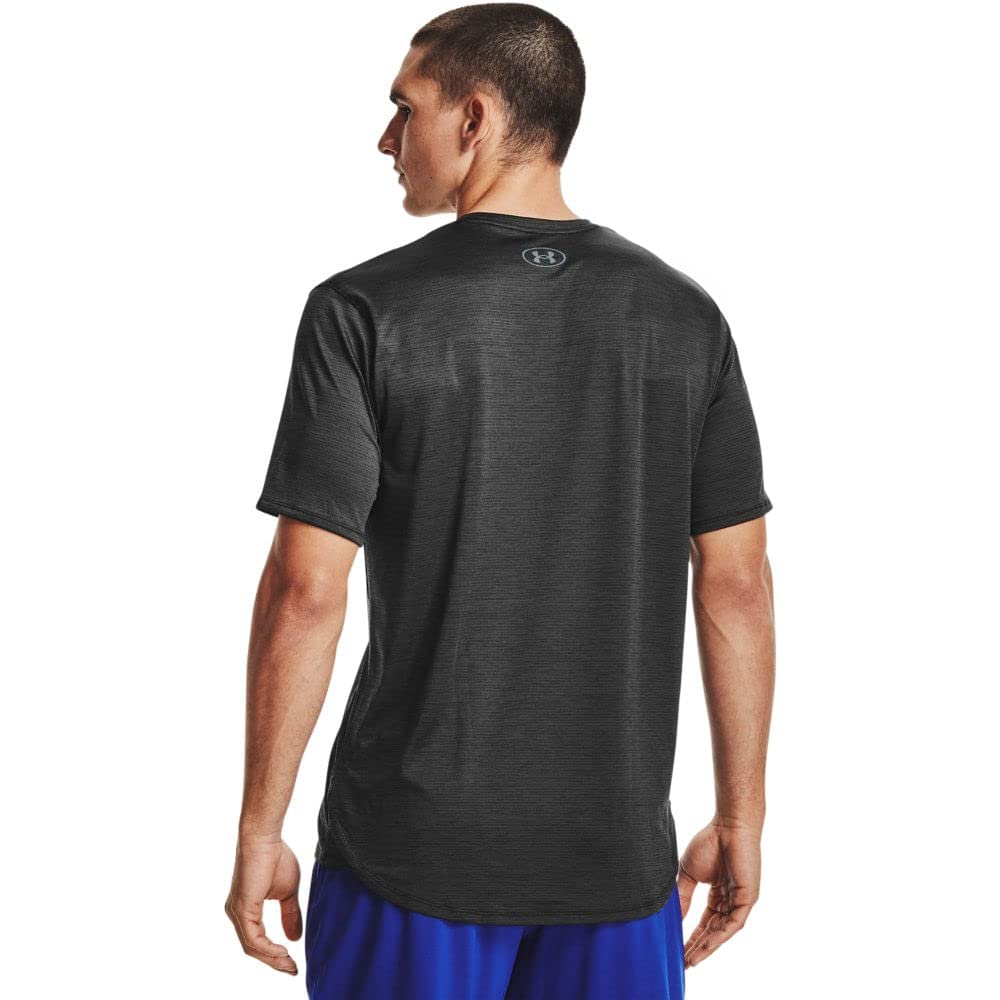 Under Armour mens Training Vent 2.0 Short-Sleeve T-Shirt , Black (001)/Pitch Gray , X-Large