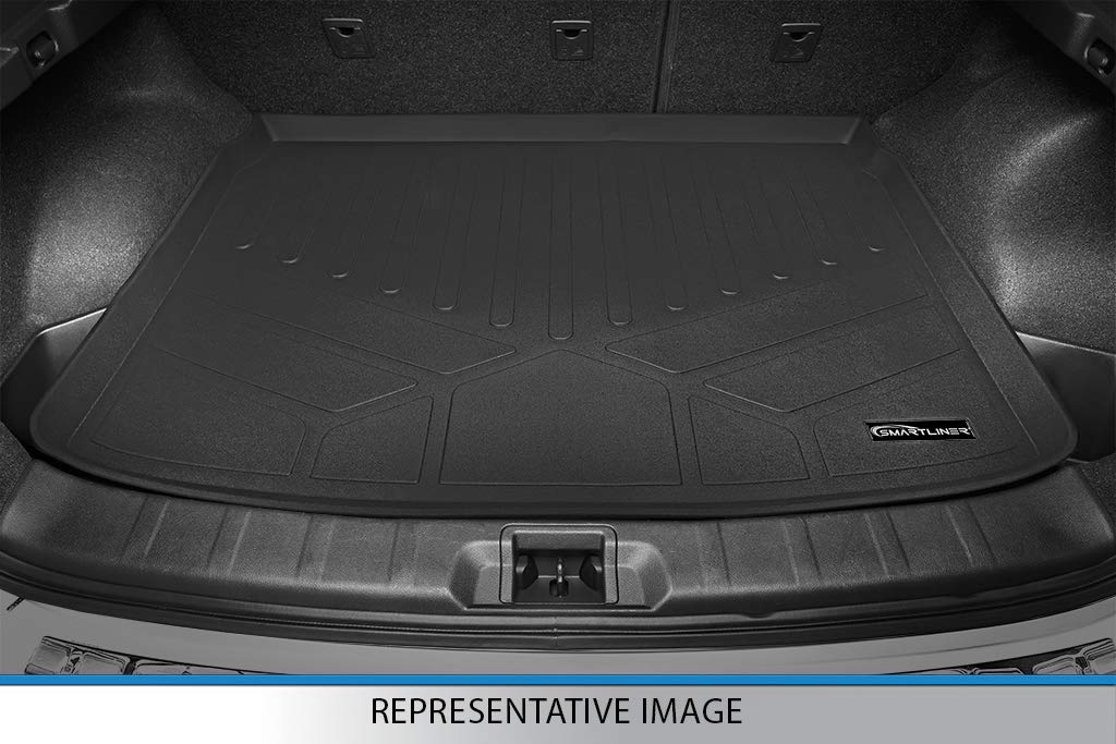 SMARTLINER Custom Cargo Liner Floor Mat Behind 2nd Row for 2020-2021 Ford Escape
