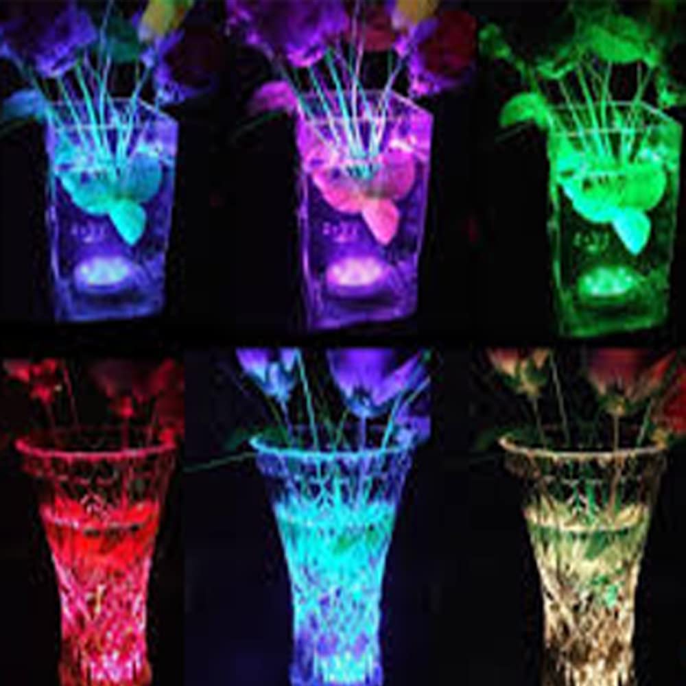 TDLTEK Waterproof Submersible Led Lights Tea Lights for Wedding, Party, Decoration, Vase (36 Pieces Purple)