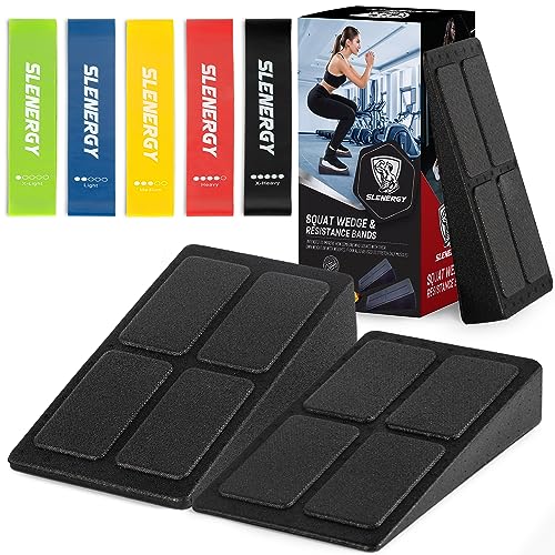 Take Pride in Deeper Squats β Perfect Form & Injury Reduction with Our Ergonomic, Non-Slip Squat Wedges + FREE Resistance Bands