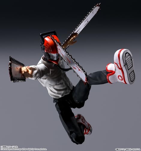 TAMASHII NATIONS - Chainsaw Man - Chainsaw Man, Bandai Spirits S.H.Figuarts Action Figure