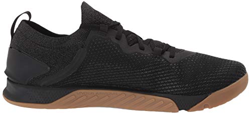 Under Armour Men's Tribase Reign 3 Cross Trainer, Black (001)/Black, 8