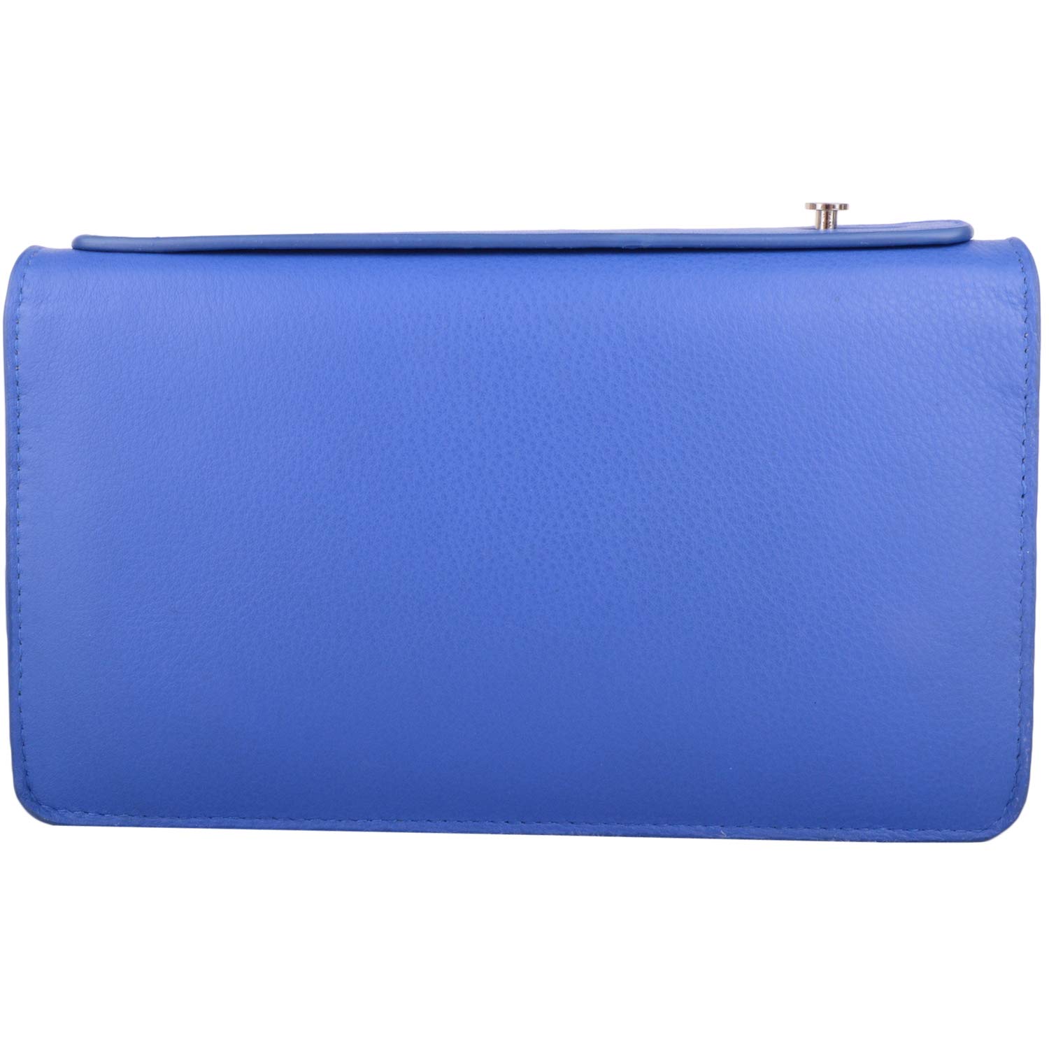 Valita Womens Large Soft Leather RFID Clutch Bag/Purse - Periwinkle