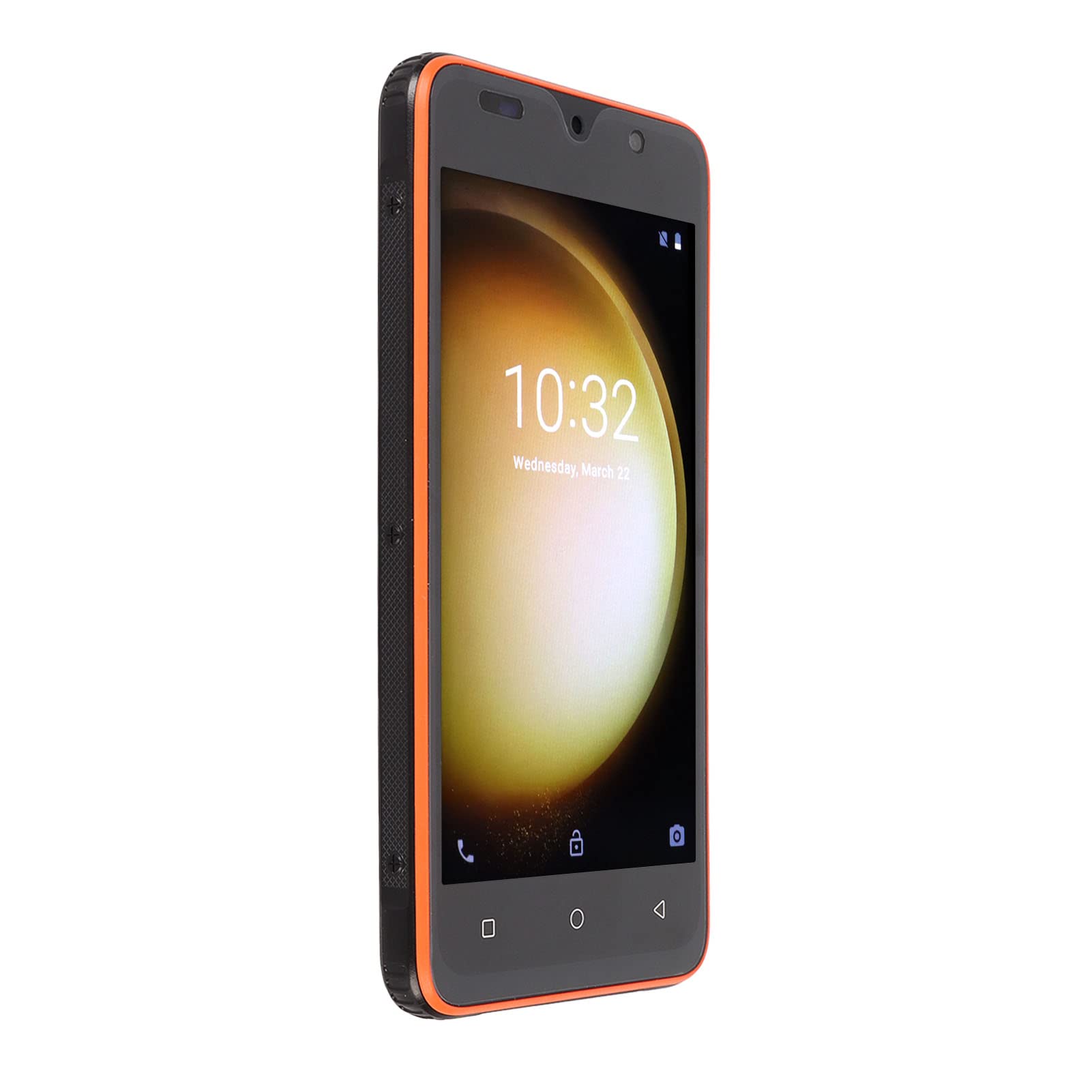 Rugged Unlocked Phone, 4GB RAM 32GB ROM MultiLanguage Support Rugged Cell Phone Support 2.4G WiFi 100-240V Outdoor Dual Camera for Android 10 (US Plug)