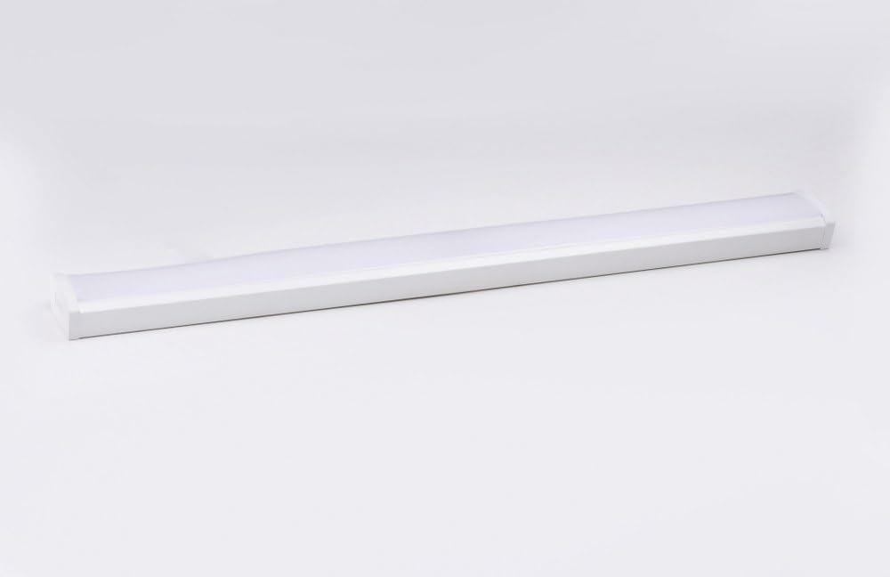 Wrap-40W 1 LED Flush Mount-4 Inches Wide by 4.5 inches high-White Finish-3000 Color Temperature