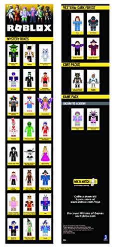 Roblox Celebrity Collection - Vesteria: Dark Forest Four Figure Pack [Includes Exclusive Virtual Item]