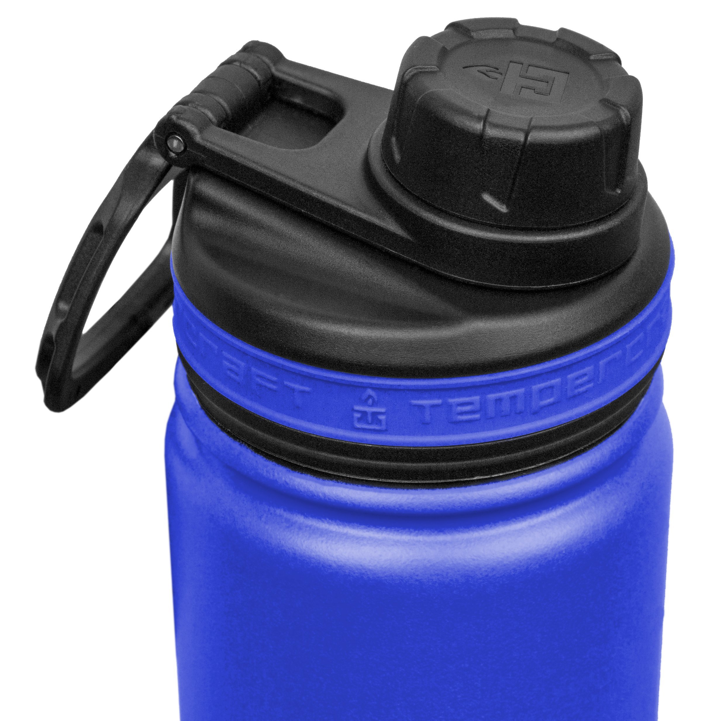 Tempercraft Sport Lid with Spout and Screw Cap for Wide Mouth Bottles