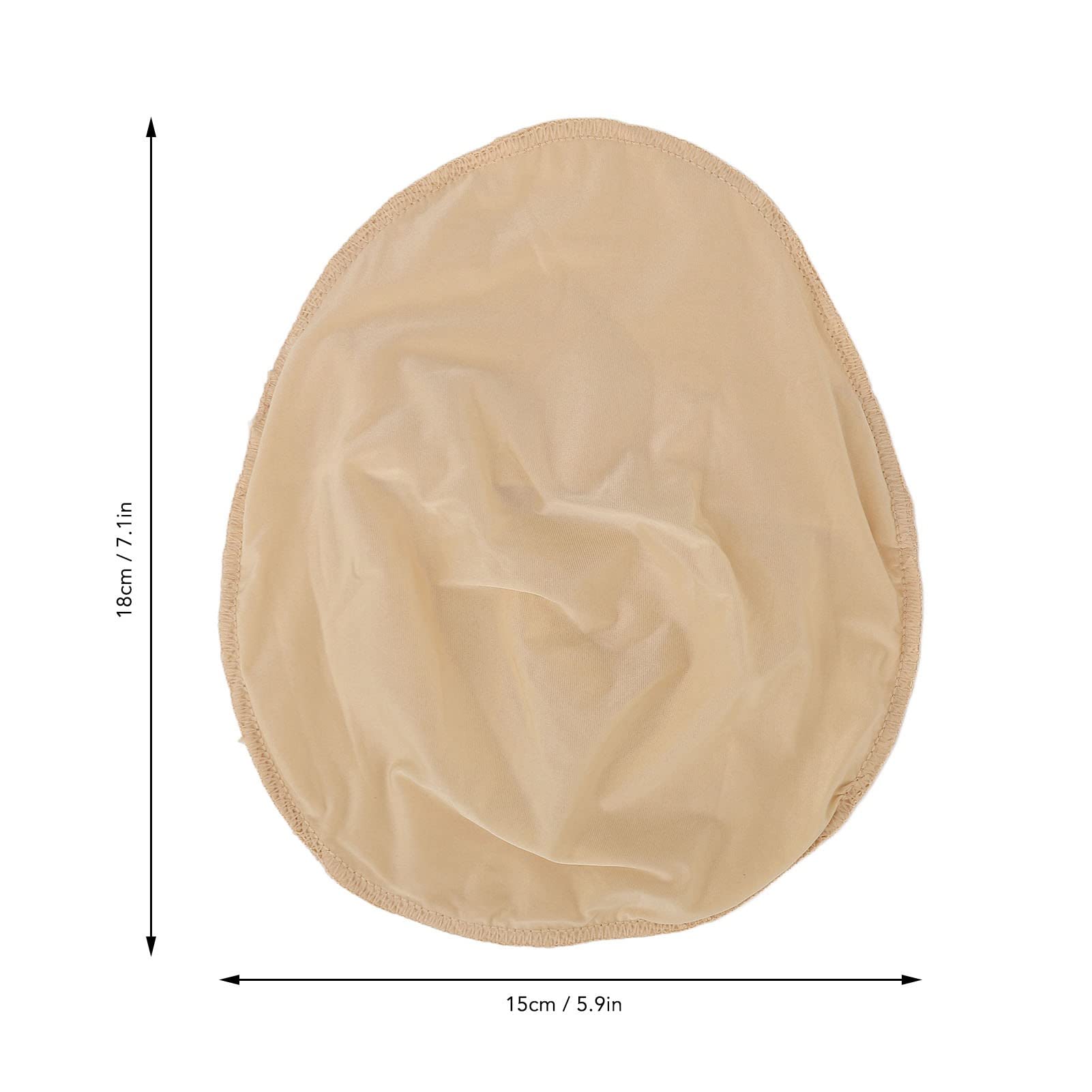 Silicone Breast Forms Cover, Absorb Sweat Breast Protective Pocket Dust Proof Large Elasticity for Post Mastectomy (CT)