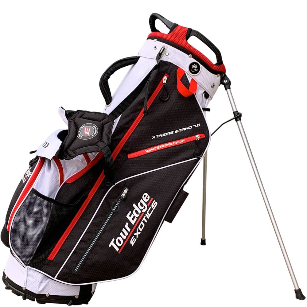 Tour Edge Exotics Xtreme Stand 7.0 Bag-Blue-White (Model: UBAE7SB04)