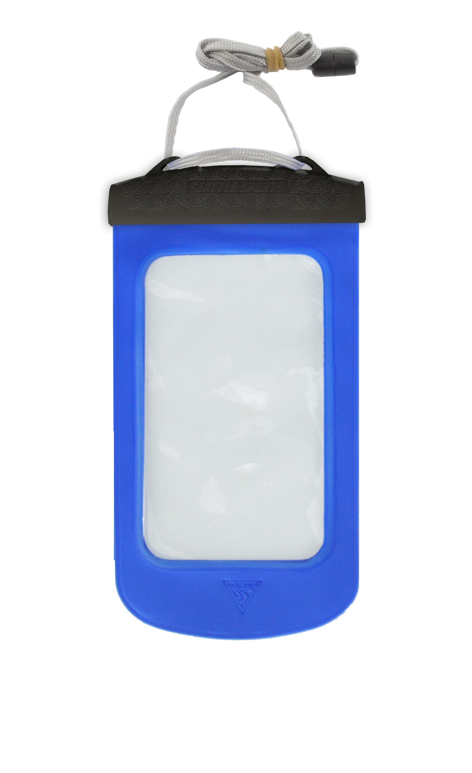 Seattle Sports E-Merse Waterproof Submersible Phone Pouch Protective Case, Submersible to 10 feet, Ultra Clear Responsive Touch Screen, Original Blue