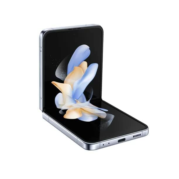 SAMSUNG Galaxy Z Flip 4 Factory Unlocked SM-F721U1 256GB Blue (Renewed)