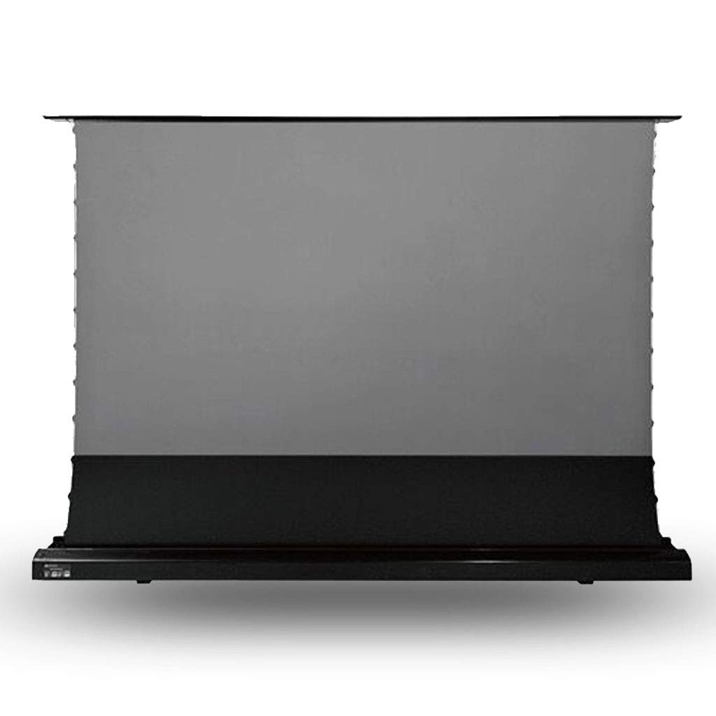 WUDILU 92 inch 16:9 Floor Rising Electric Anti Light Motorized Projection Screen for Short Throw Projector