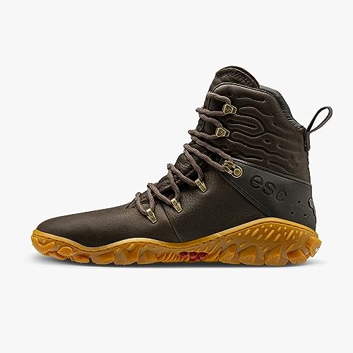 Vivobarefoot Tracker Forest ESC, Mens Leather And Wool Hiking Trainers With Barefoot Sole