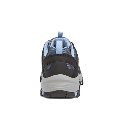 Skechers Women's Trail Hiker Hiking Shoe, Navy/Grey,11 M US