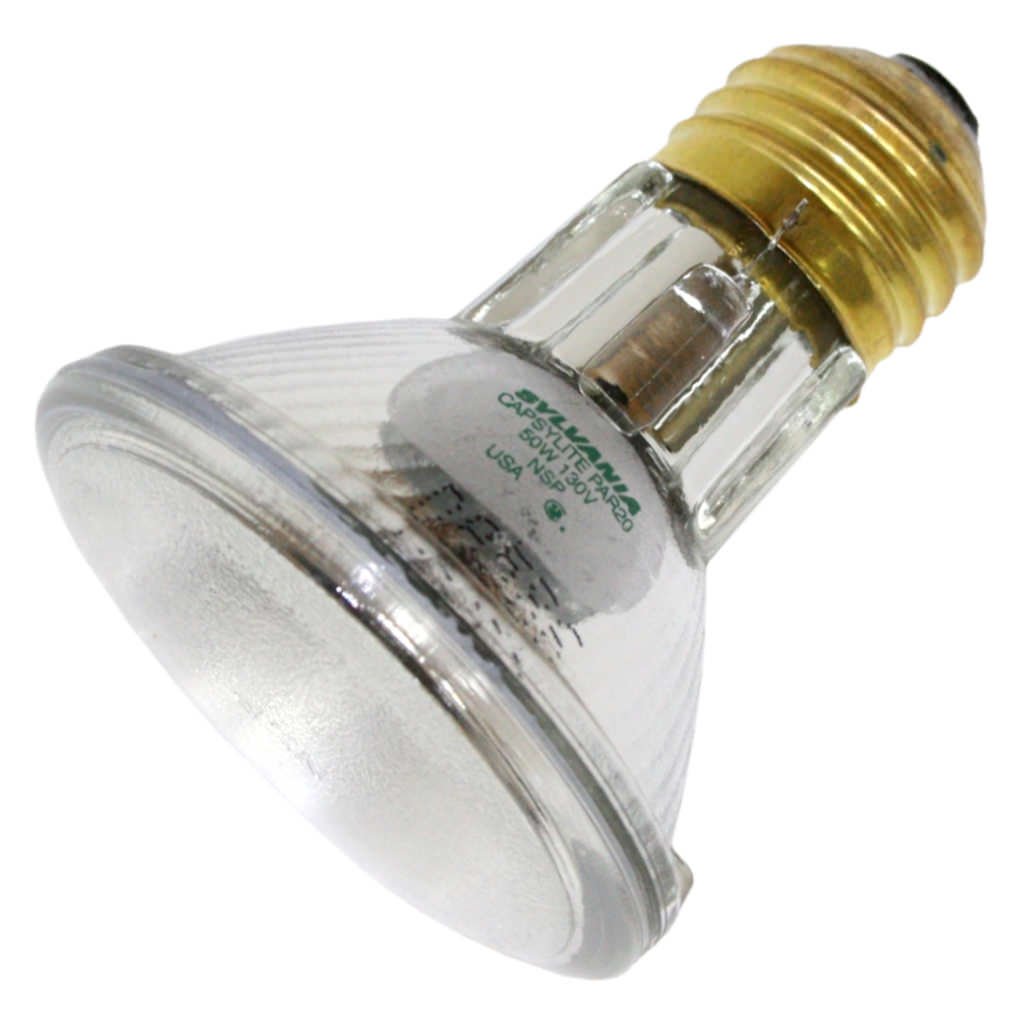 SYLVANIA 14528 - 50 Watt Halogen Light Bulb - PAR20 - Spot - 5,000 Life Hours - 550 Lumens - 130 Volt