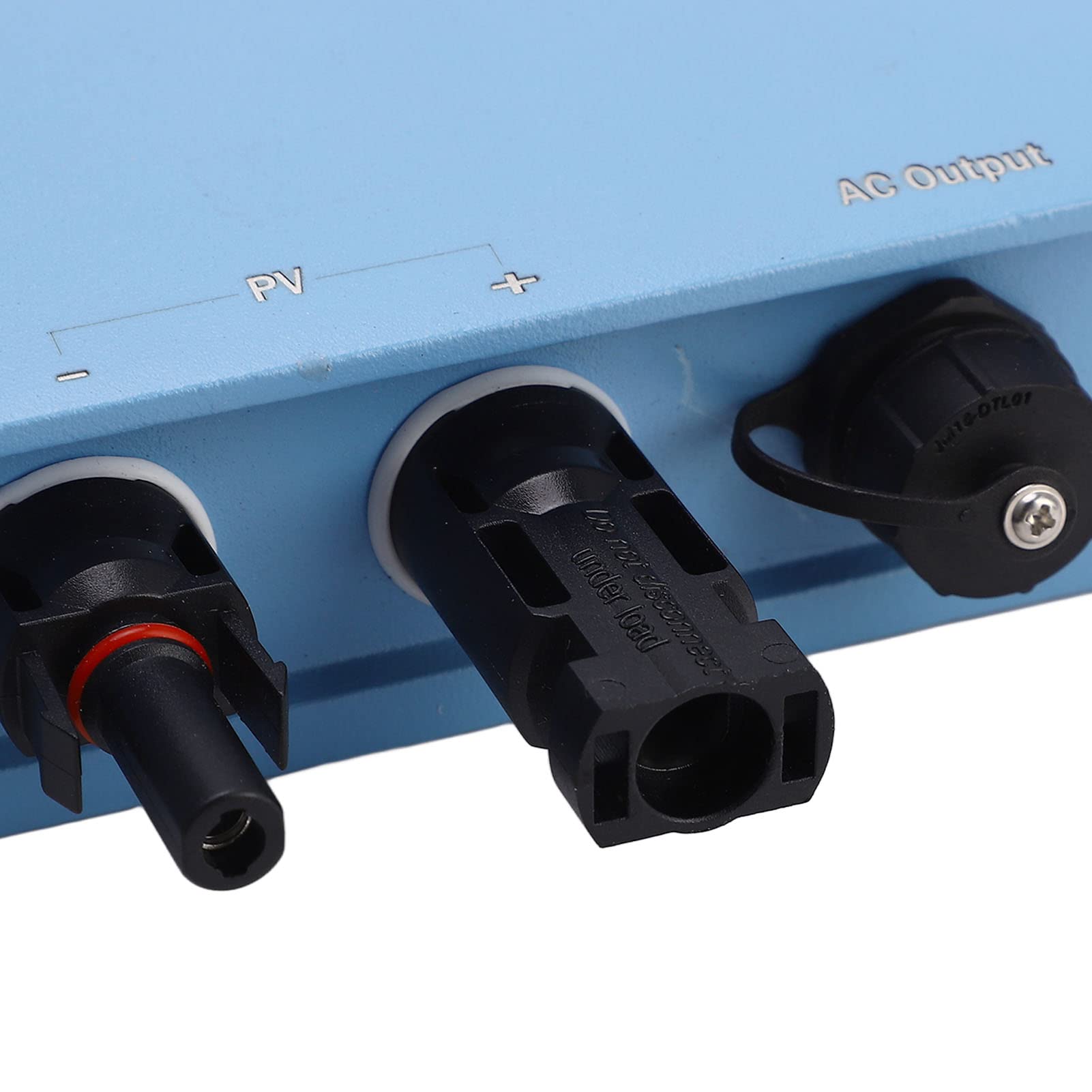 WiFi 120V Micro Grid Connected Inverter Aluminum Alloy Waterproof Grid Tie Inverter US Plug (500W)