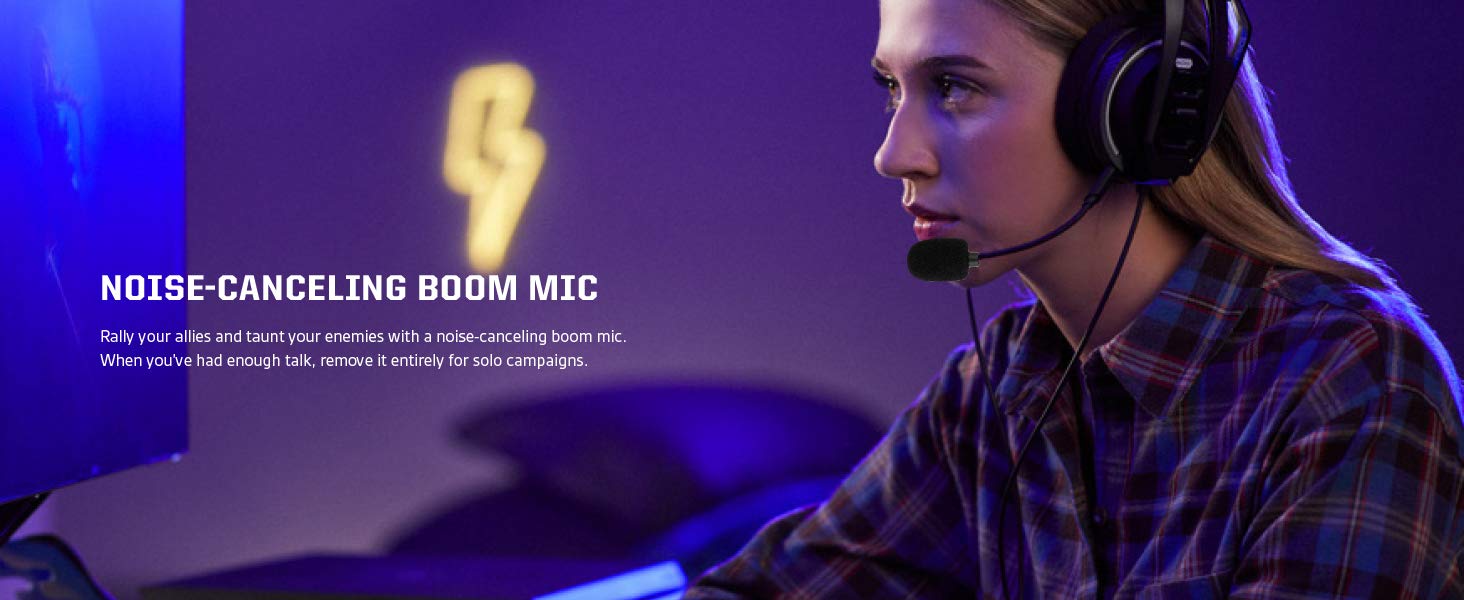 Smays Microphone Replacement for Rig 400 Gaming Headset, Turtle Beach, PS4 Headphone - 3.5mm Detachable Mic Attachment