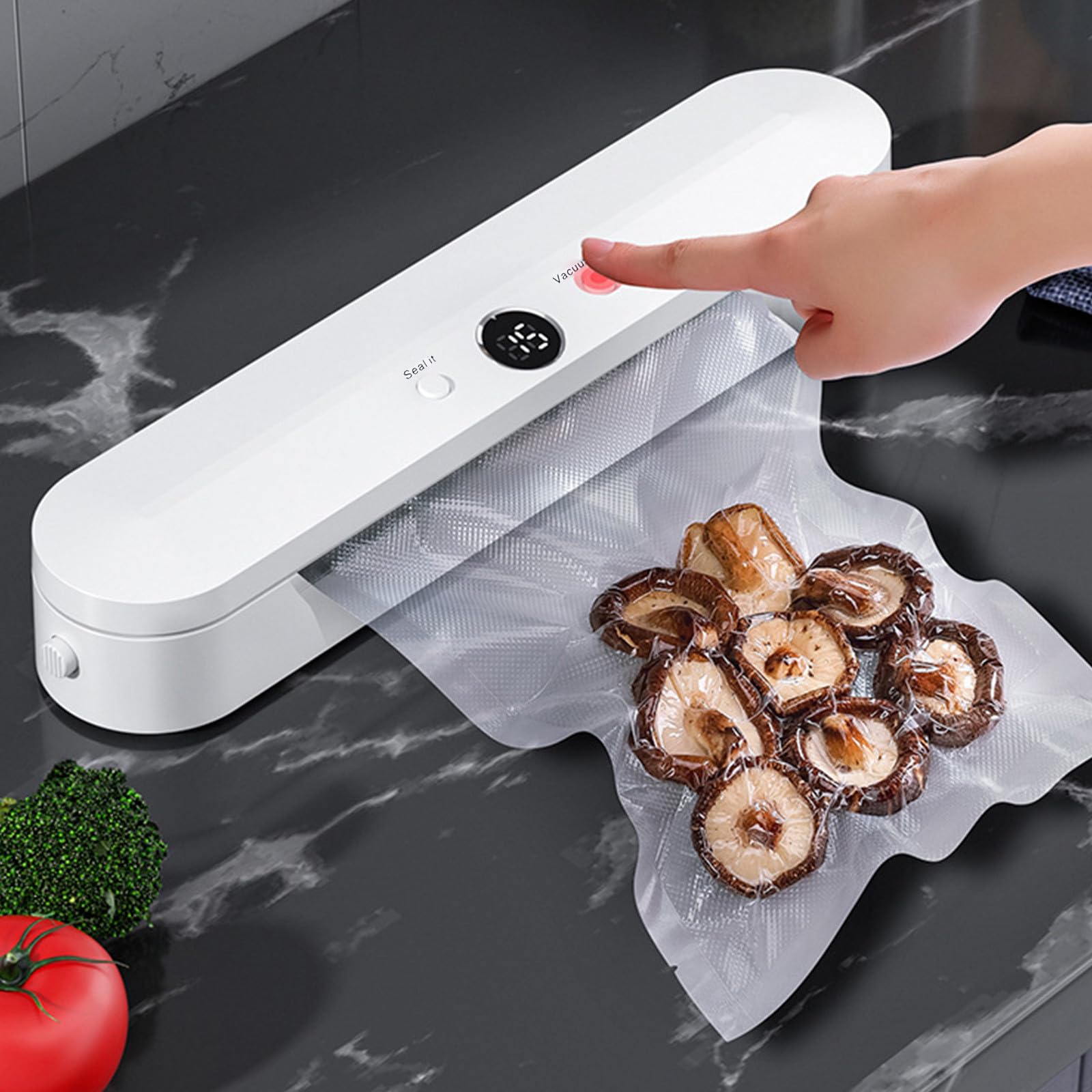 Vacuum Sealer, Food Vacuum Sealer Machine, Automatic Food Vacuum Sealer for Food Preservation Sealing Packing System