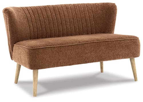 Signature Design by Ashley Collbury Mid-Century Modern Accent Bench, Brown