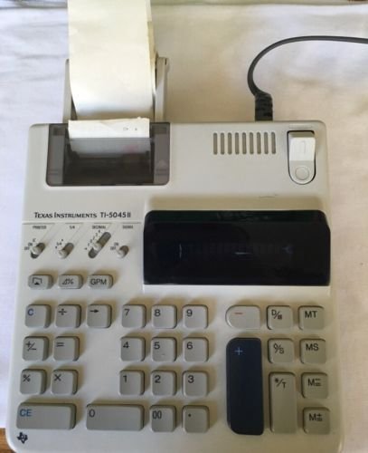 Texas Instruments TI-5045 II Printing Calculator