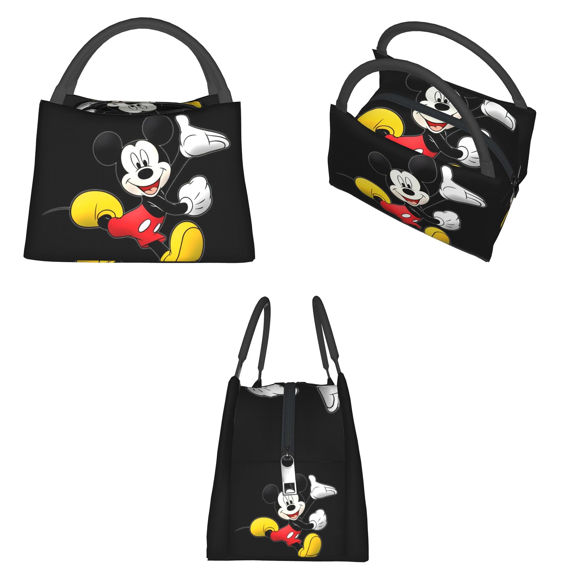 STikid Cartoon Lunch Bag Cute Lunch Box for Women Reusable Insulated Lunch Tote for Office Work Picnic Hiking