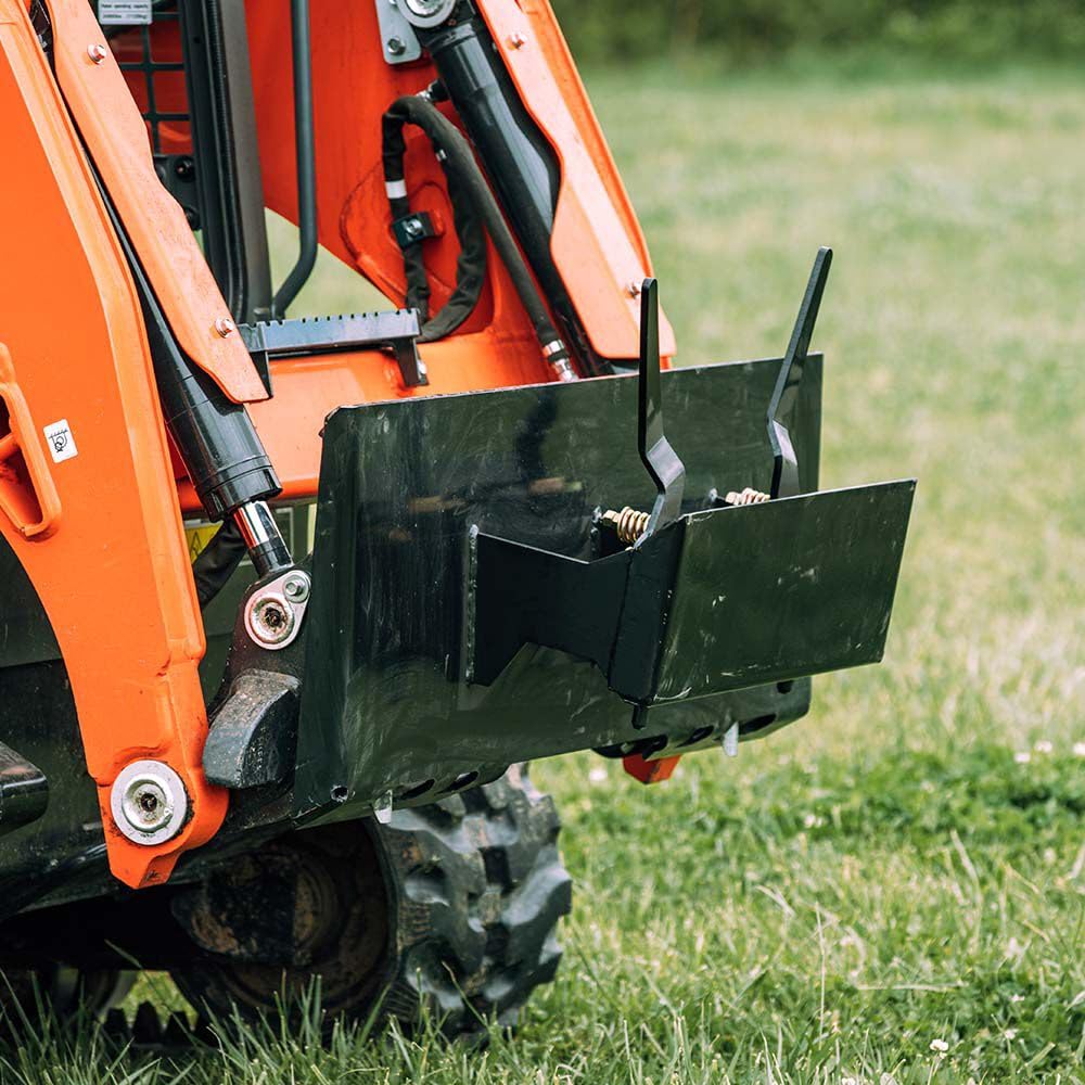 Titan Distributors Inc. Adapter to Convert Full Size Universal Skid Steer Quick Tach to Toro Dingo