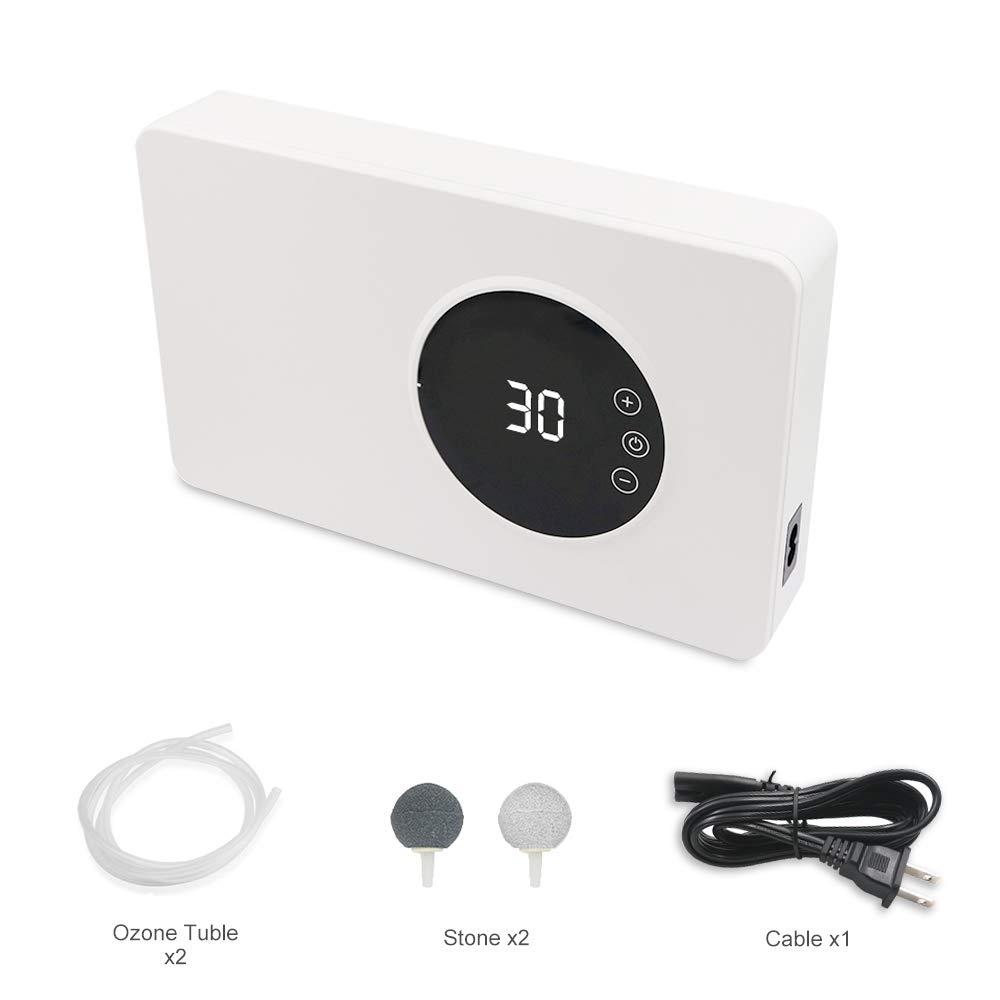 WSTA Portable Ozone Purifier,600mg/h Multipurpose Ozone Machine for Air, Water, Food, Home,Room,Office