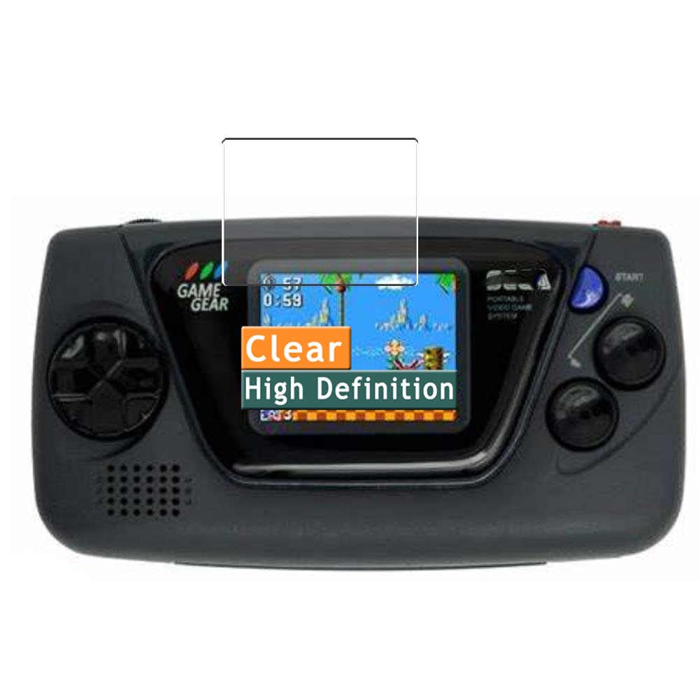 Vaxson 3-Pack Screen Protector, compatible with SEGA GAME GEAR micro TPU Film Protectors Sticker [ Not Tempered Glass ]