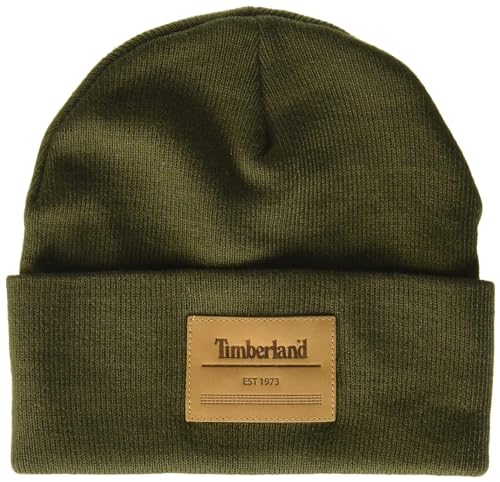 Timberland Men's Beanie, Leaf Green, One Size