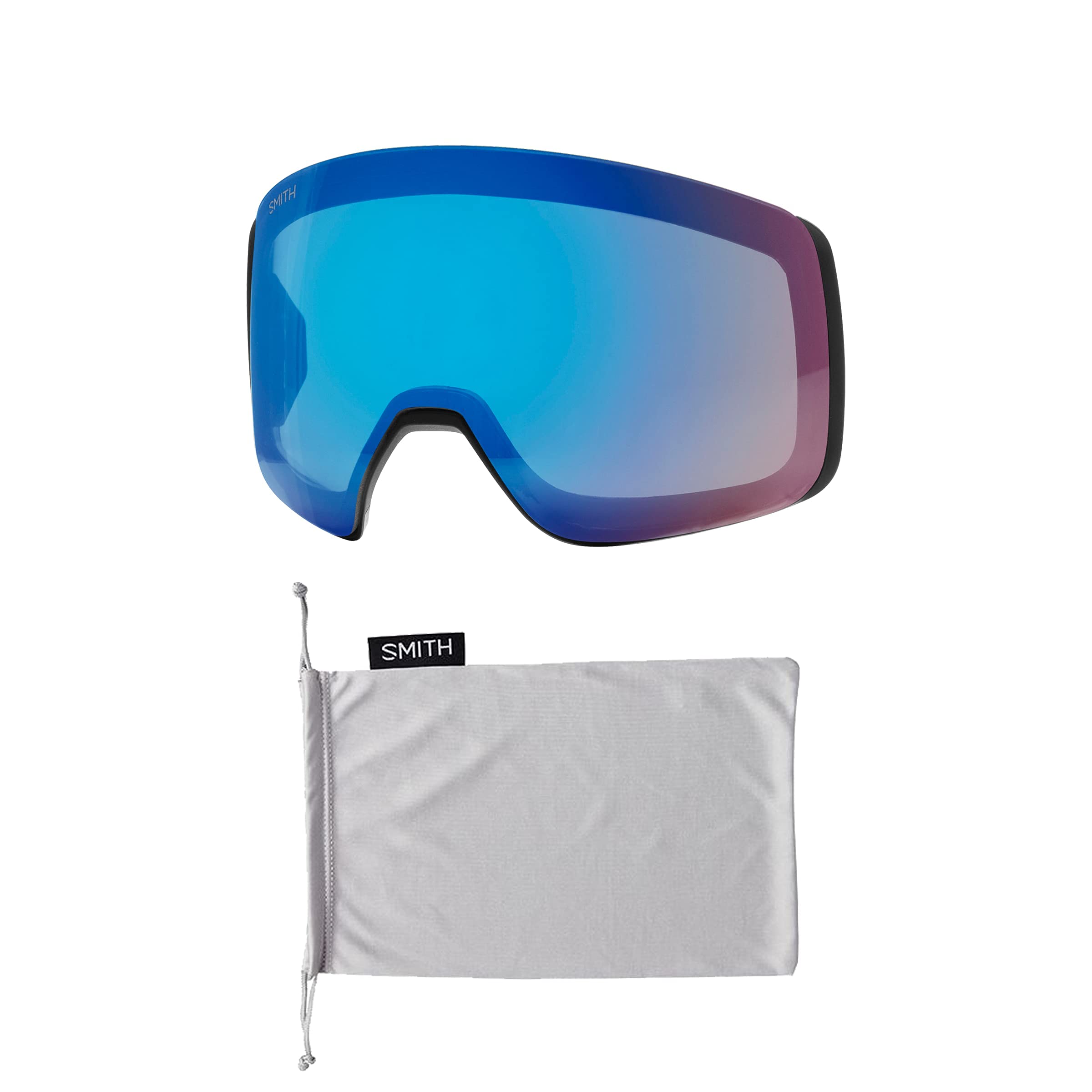 SMITH Optics 4D MAG Unisex Snow Winter Goggle - Black, ChromaPop Sun Black