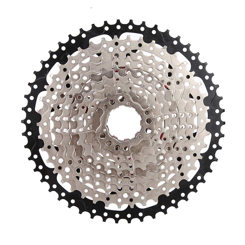 VGEBY1 Bike Cassette Freewheel,10 Speed 11-50T Mountain Bike Sprocket Replacement Bike Accessory