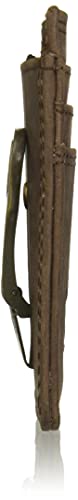 Timberland PRO Men's Leather Front Pocket Wallet with Money Clip Accessory, Dark Brown, One Size