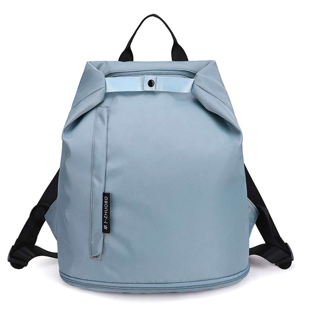 sikiwind Unisex Sports Storage Backpack with Shoe Compartment Fitness Rucksack Lightweight Dry & Wet Separation Gym Sackpack