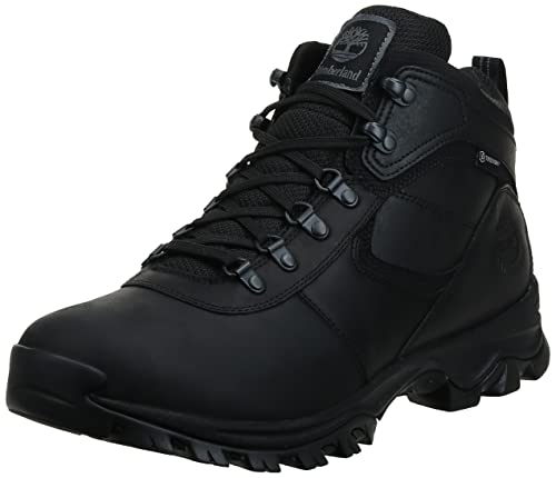 Timberland mens Anti-fatigue Waterproof Leather Mt. Maddsen Hiking Boot, Black, 11.5 Wide US
