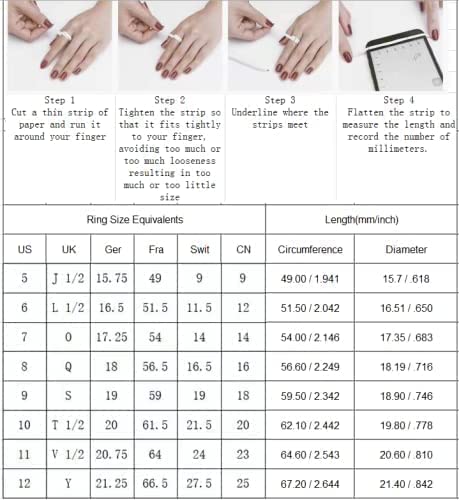 ZLAEBL 1.9ct Cushion Halo Moissanite Engagement Wedding Ring Platinum Plated Silver Rings for Women,7