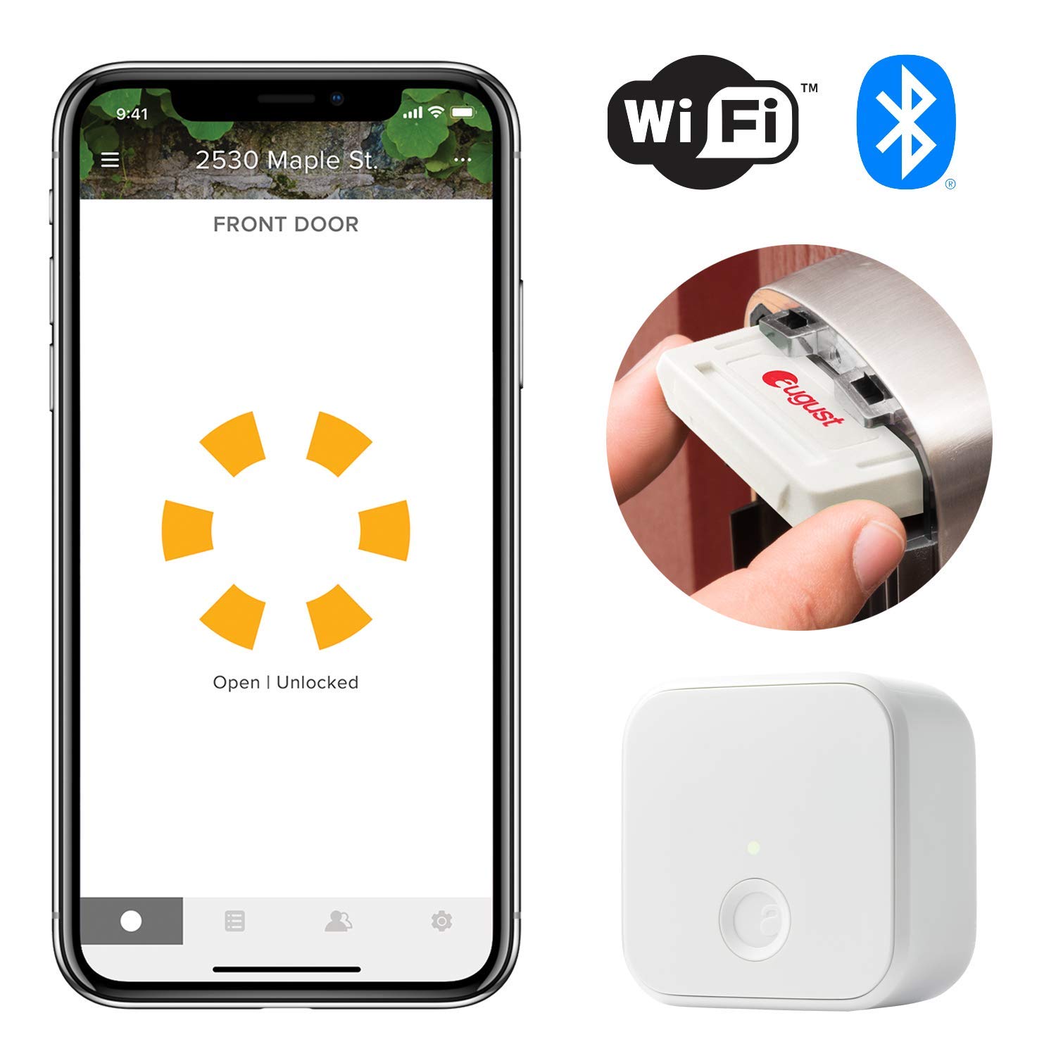 Yale Assure Lever, Wi-Fi Smart Lever - Works with The Yale Access App, Amazon Alexa, Google Assistant, HomeKit, Phillips Hue and Samsung SmartThings, Satin Nickel