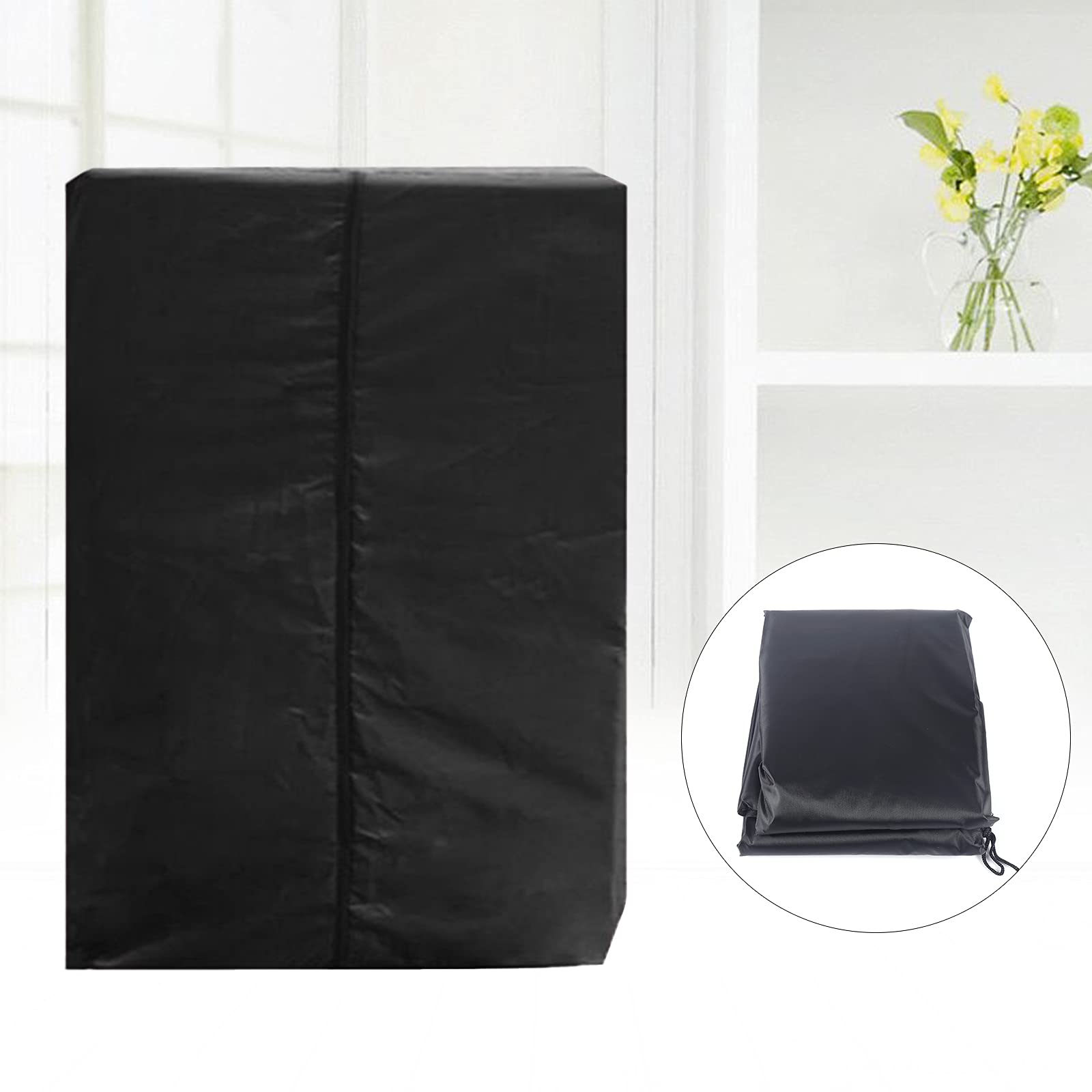 YIYIBYUS Folding Treadmill Protector Cover, Waterproof Outdoor -Oxford Cloth Cover for for Elliptical Machine and Exercise Bikes Running Machine,Home or Outside,37.4× 29.5× 62.99 in