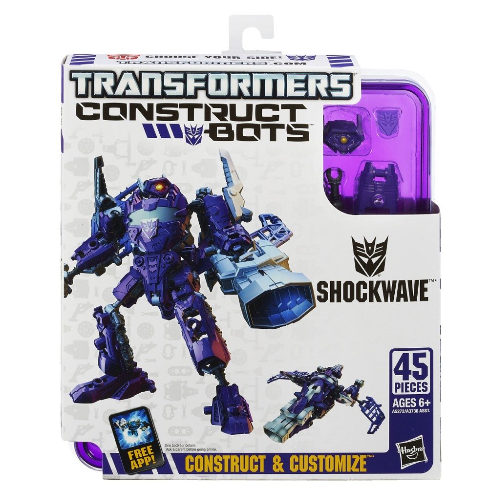 Transformers Construct A Bots Elite Shockwave Action Figure