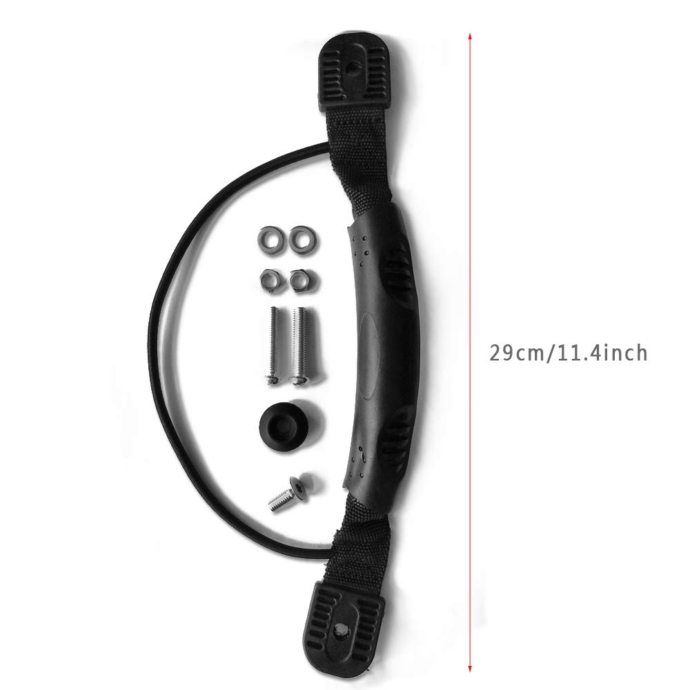 Wang-Data 4 Pcs Side Flush Mount Carry Handle Kayak Canoe Fishing Boat Handles with Screws