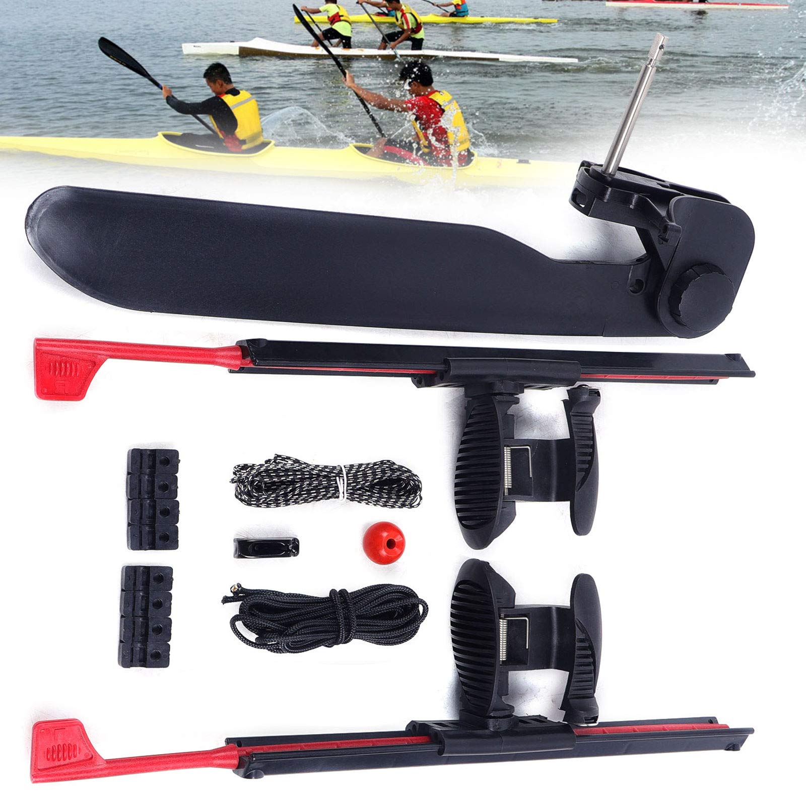 WINUS Adjustable Kayak Foot Braces, Fishing Boat Stabilizer (Kayak Foot Braces Pedals)