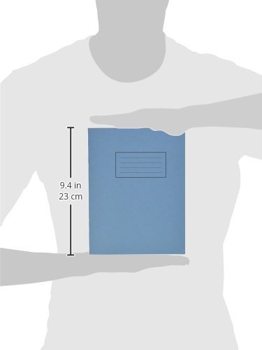 Silvine Exercise Book Ruled 229x178mm Blue (Pack of 10)