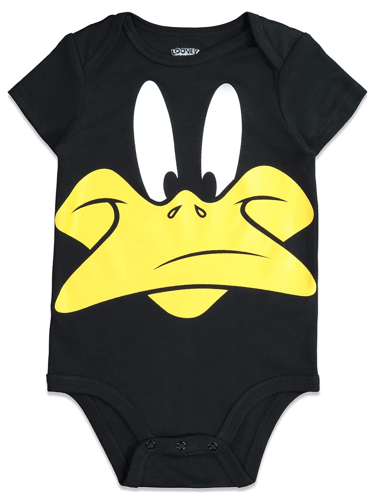 WARNER BROS LOONEY TUNES Buggs Bunny Marvin the Martian Daffy Duck Infant Baby Boys 5 Pack Bodysuits Multi 12 Months