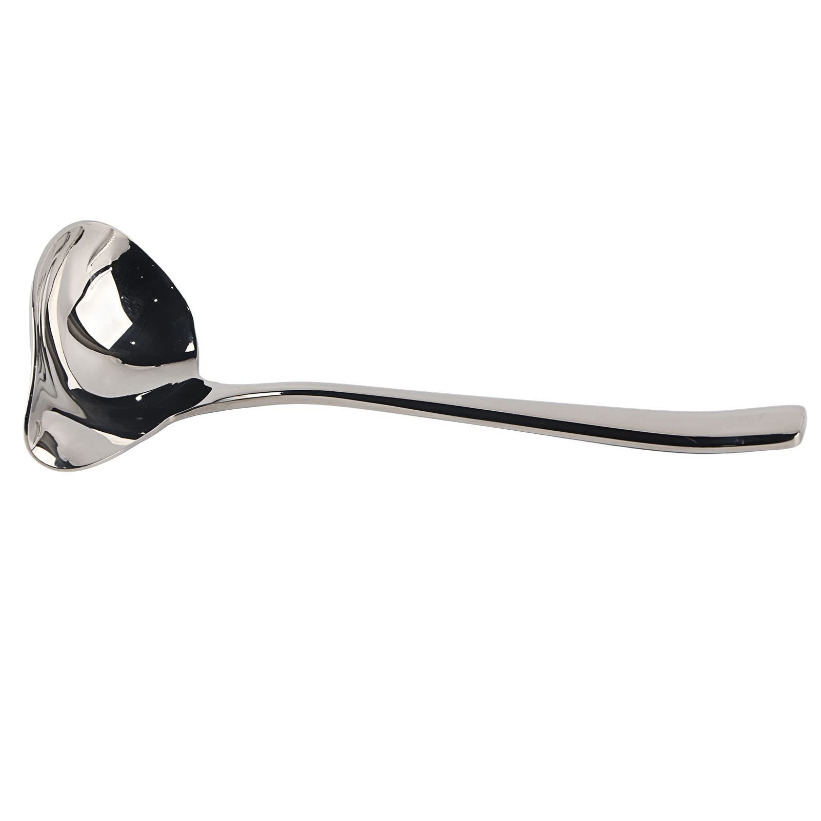 Sauce Ladle, Stainless Steel Sauce Drizzle Spoon with Spout Sugar Spoon Cooking Utensil Tool