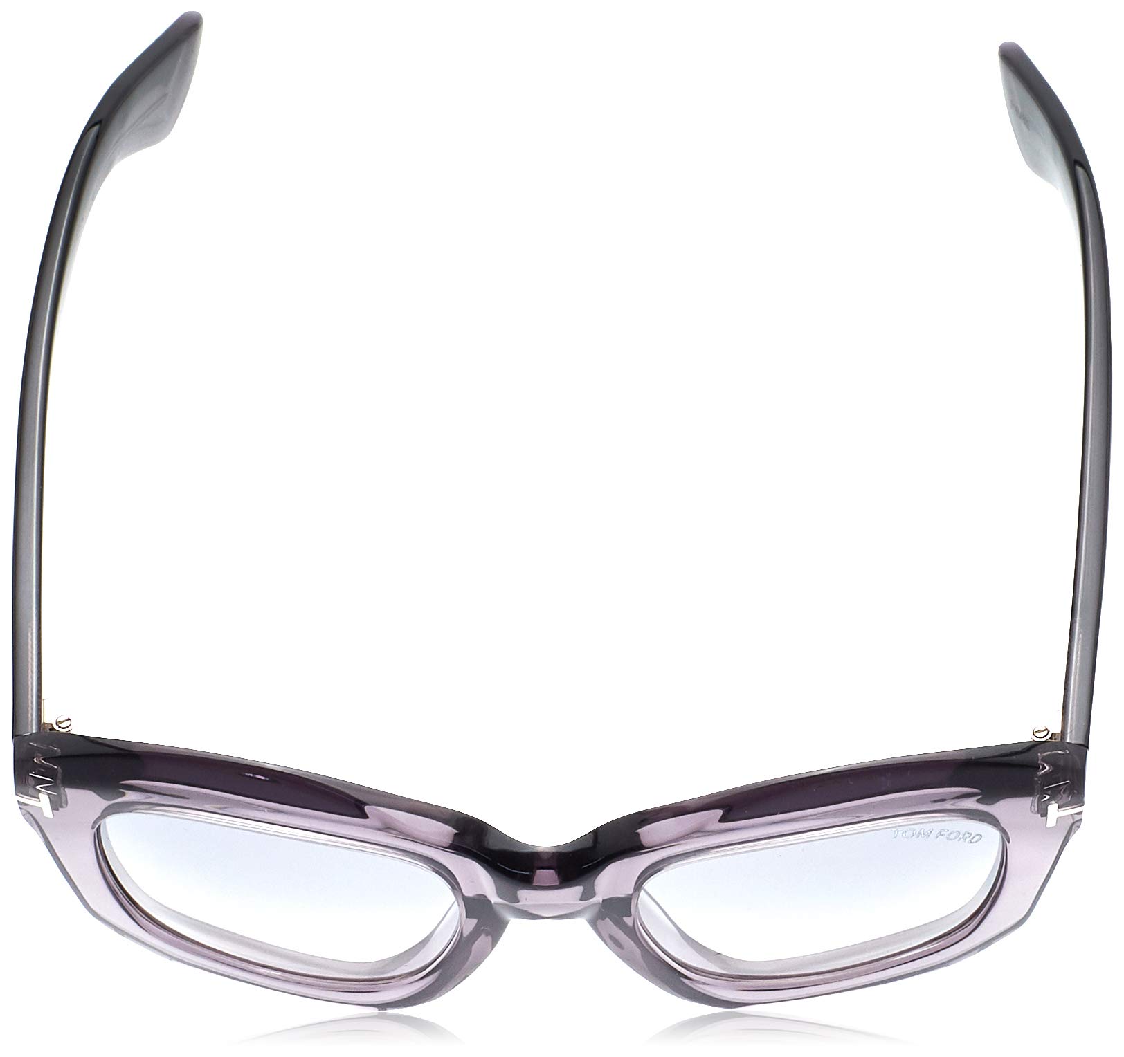 Tom Ford FT0582 Sunglasses - Grey Frame, Smoke Mirror Lenses, 50 mm Lens Diameter FT05825020C