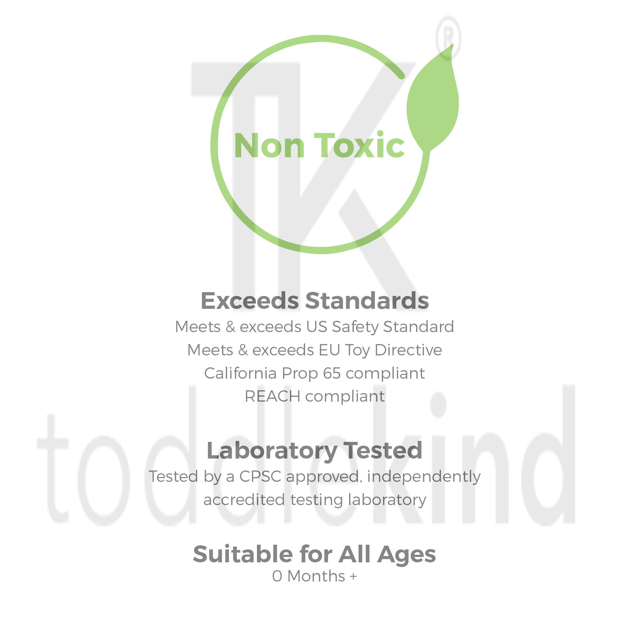Toddlekind Playmat -Prettier Play Mat- 4 x 6 feet Premium Quality Foam Play Mat for Babies/Toddlers, Stylish, Non-Toxic, Odorless (Ash Rose)