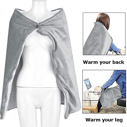 YXWLLN Blanket Heated USB USB Blanket Shawl Lap Warming Heated Electric Heating Home Textiles