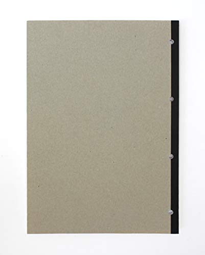 Silvine 160 Page A4 Refill Pad, Side Bound and Punched 4 Holes. Ruled 8mm Feint with Margin. Ref A4SRPFM