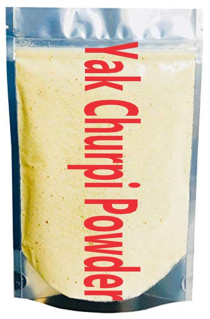 Snow Hill Yak Milk Dry Cheese Dog Chews Powder Best for Small Pups Senior Dog & Cats - Mix Powder on All Types of Pet Foods to Make Yaky Cheese Flavor - Encourage to Finish Their Food Fast