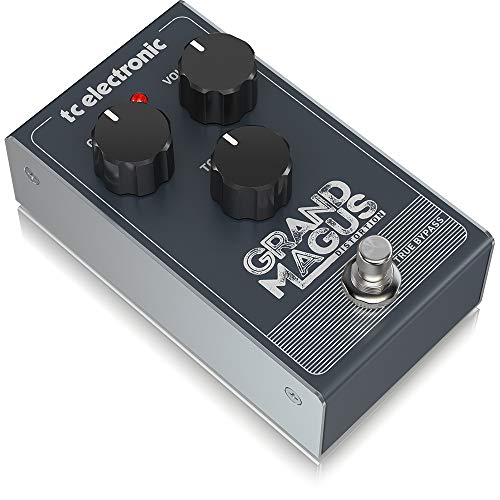 TC Electronic GRAND MAGUS DISTORTION, Organic Tube-Like with Tight Bottom End and Natural Sag (GRANDMAGUSDISTORTION)