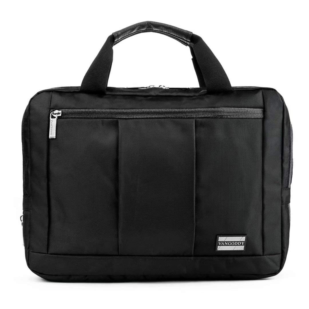 Vangoddy Shoulder Messenger Bag for Dell Latitude 7200, Latitude 7285, Latitude 5290, Inspiron 11 3000, Latitude 12, Laptops and Tablets up to 11.5 inches (Black) Package Includes Wireless Mouse